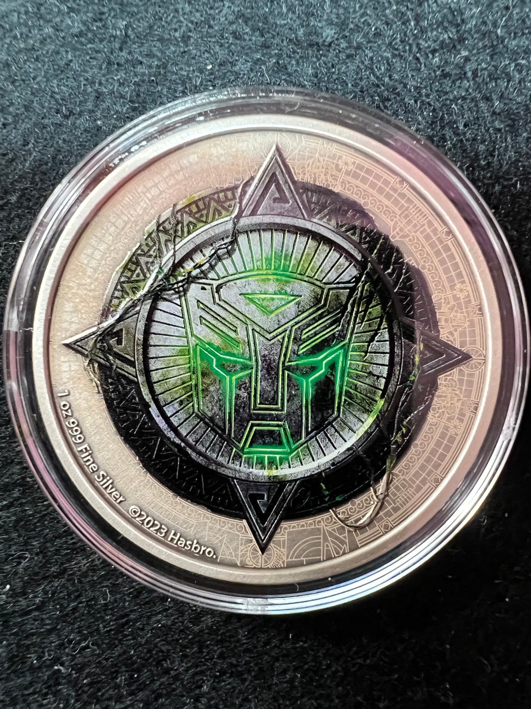 Transformers Rise of the Beasts 1oz Silver Coin: Niue 2023 Collectible ...