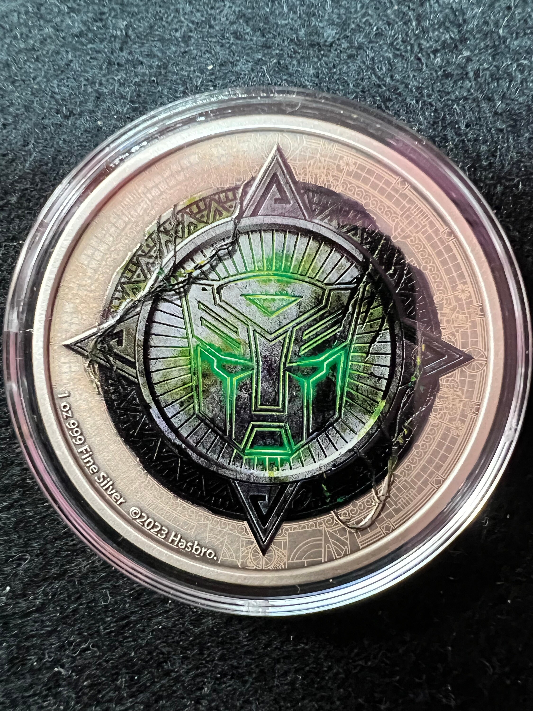 Transformers Rise of the Beasts 1oz Pure Silver Coin Niue 2023 ...