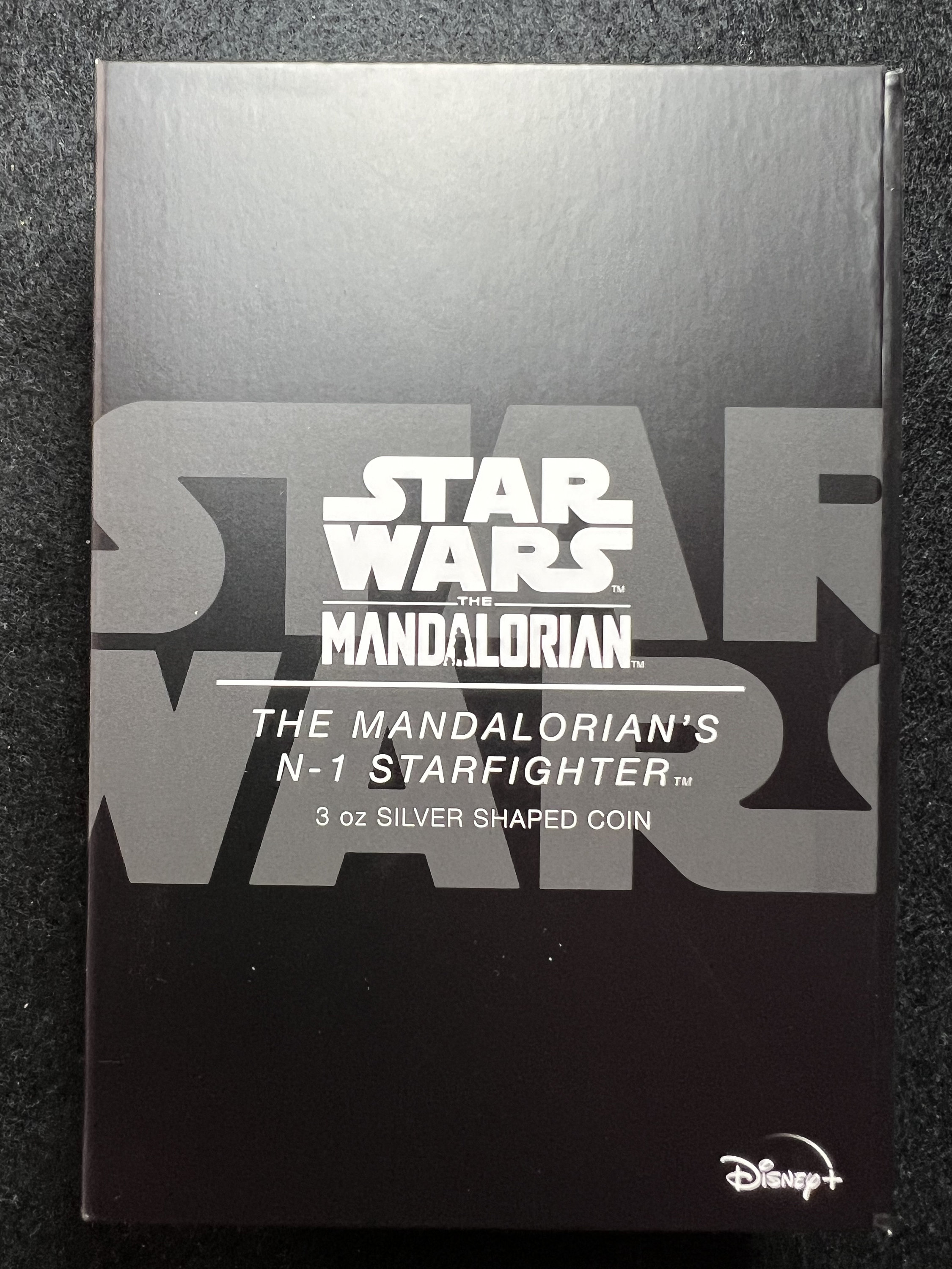 The Mandalorian™ – the Mandalorian's N-1 Starfighter™ 3oz Silver Shaped ...