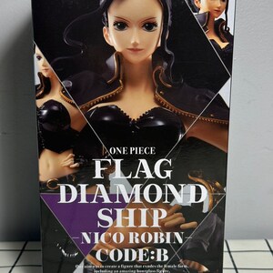 Nico Robin One Piece Figure Flag Diamond Ship Code: B - Etsy Canada