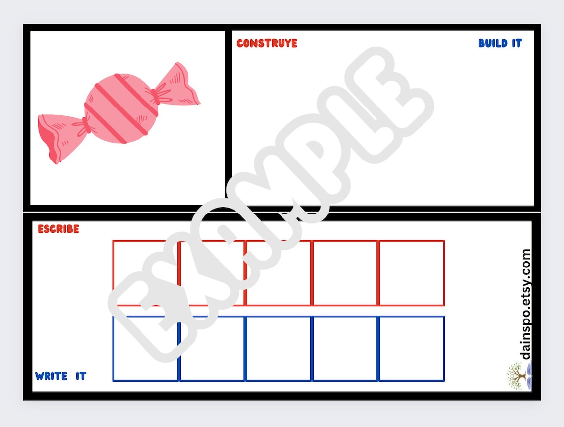 Bilingual Word Work Activity- Word Activity - Etsy