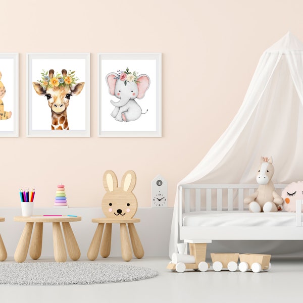 Tiger Nursery Theme - Etsy