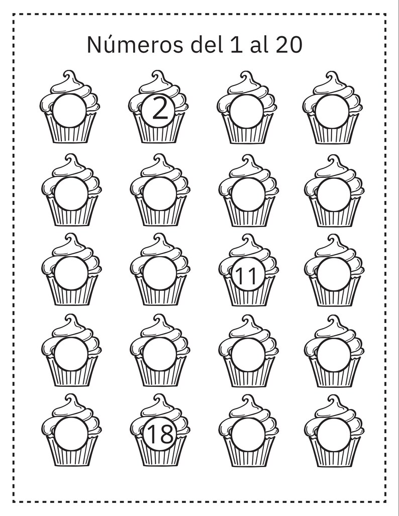 Number Activities for Preschool - Etsy