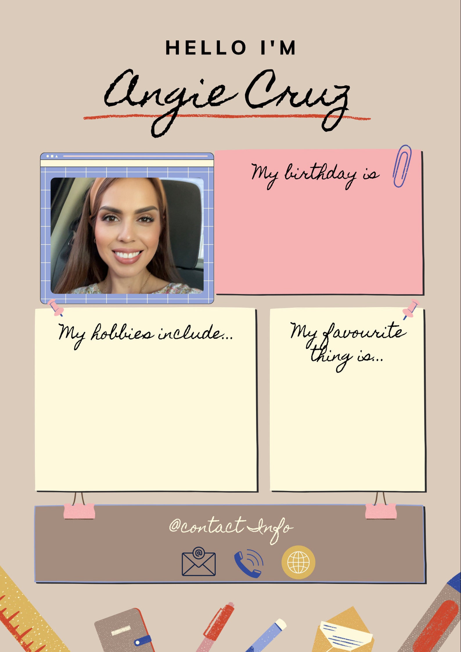Editable Templates- Meet the Teacher/ Meet the Teacher - Etsy
