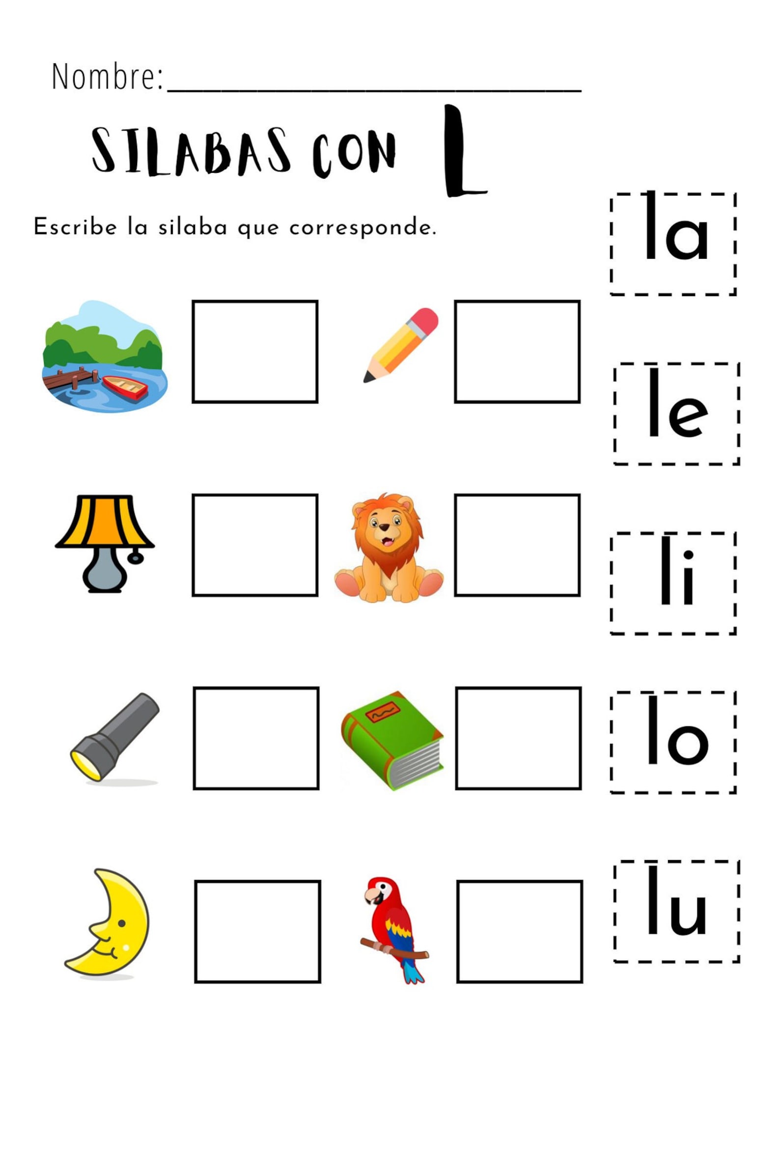 Syllables Activities - Etsy