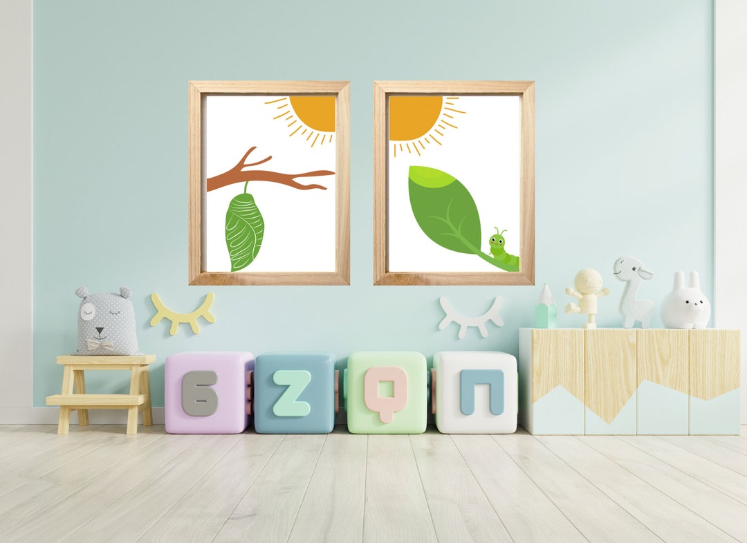 Eric Carl Inspired Posters Set of 3 - Etsy