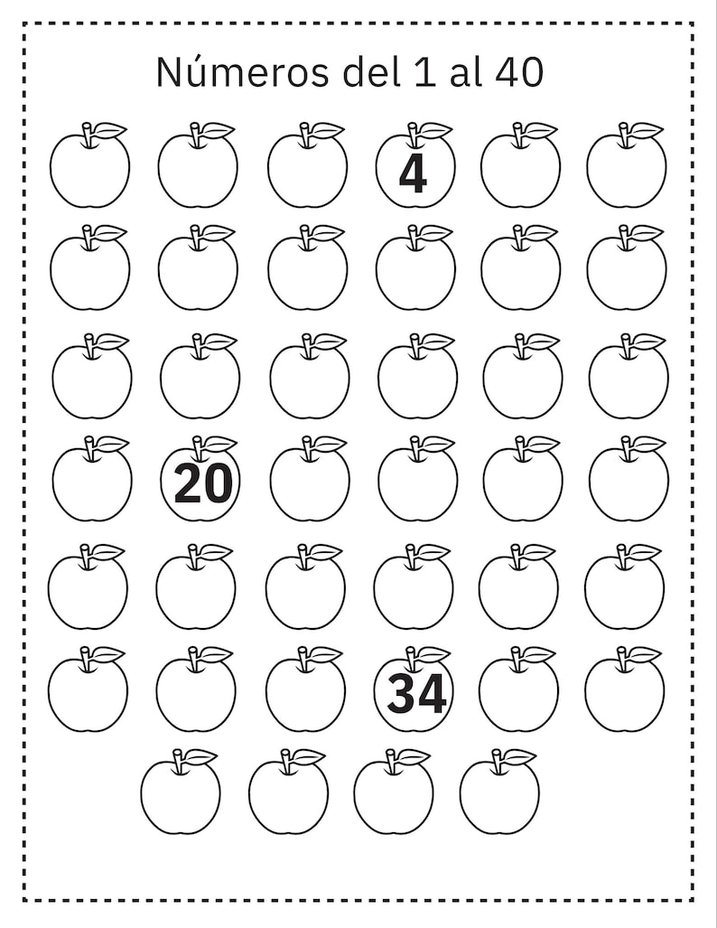 Number Activities for Preschool - Etsy