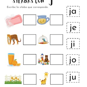 Syllables Activities - Etsy