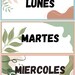 Aesthetic Classroom Spanish Dual Language Labels- Word Wall, Morning ...