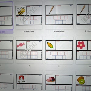 Bilingual Word Work Activity Word Activity - Etsy