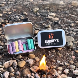 Burneys Fire Plugs - Fire Starter Kit - Etsy