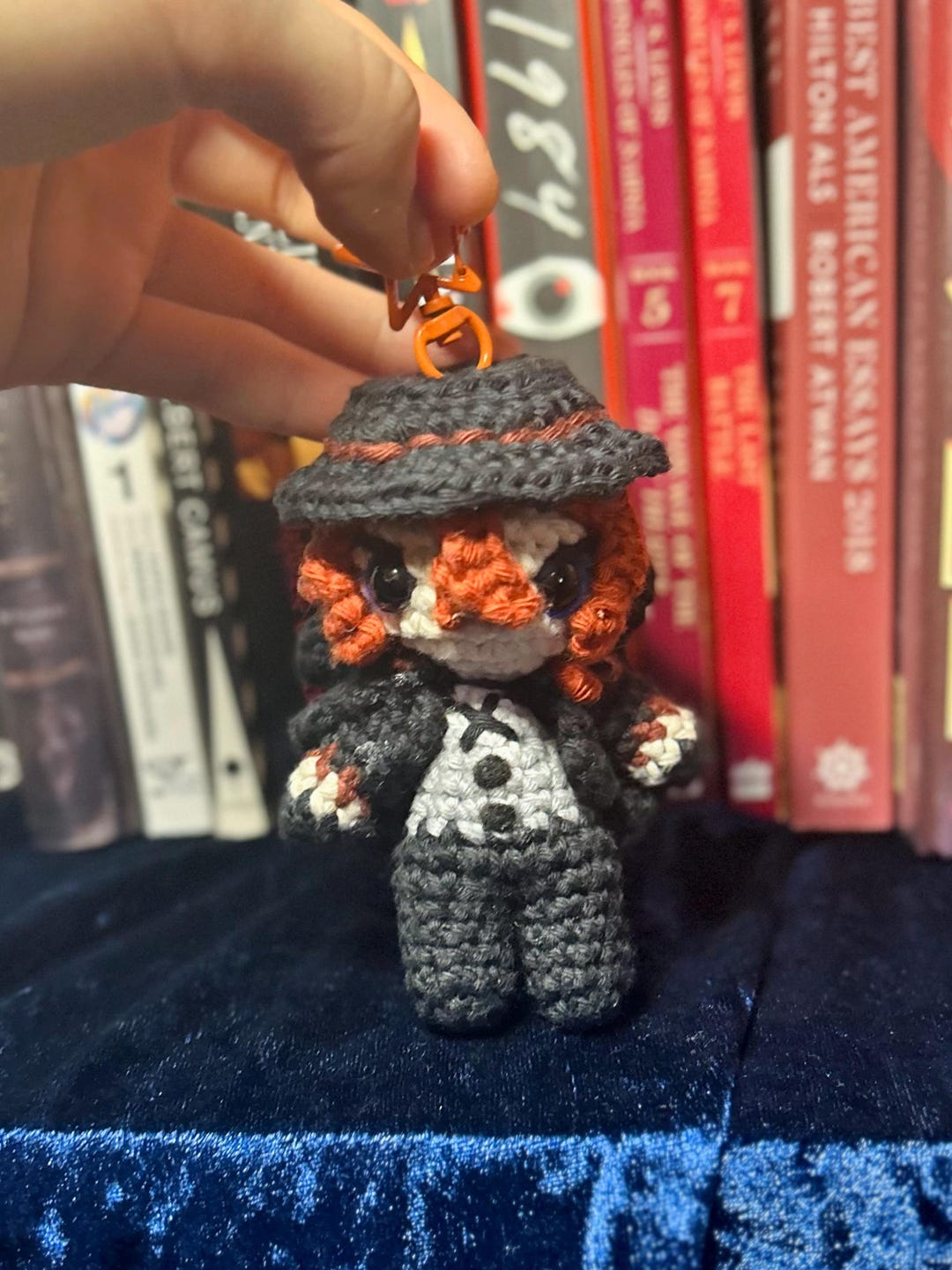 Crochet Chuuya Nakahara Amigurumi Keychain - Etsy