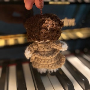 Crochet Dazai Osamu Amigurumi Keychain - Etsy