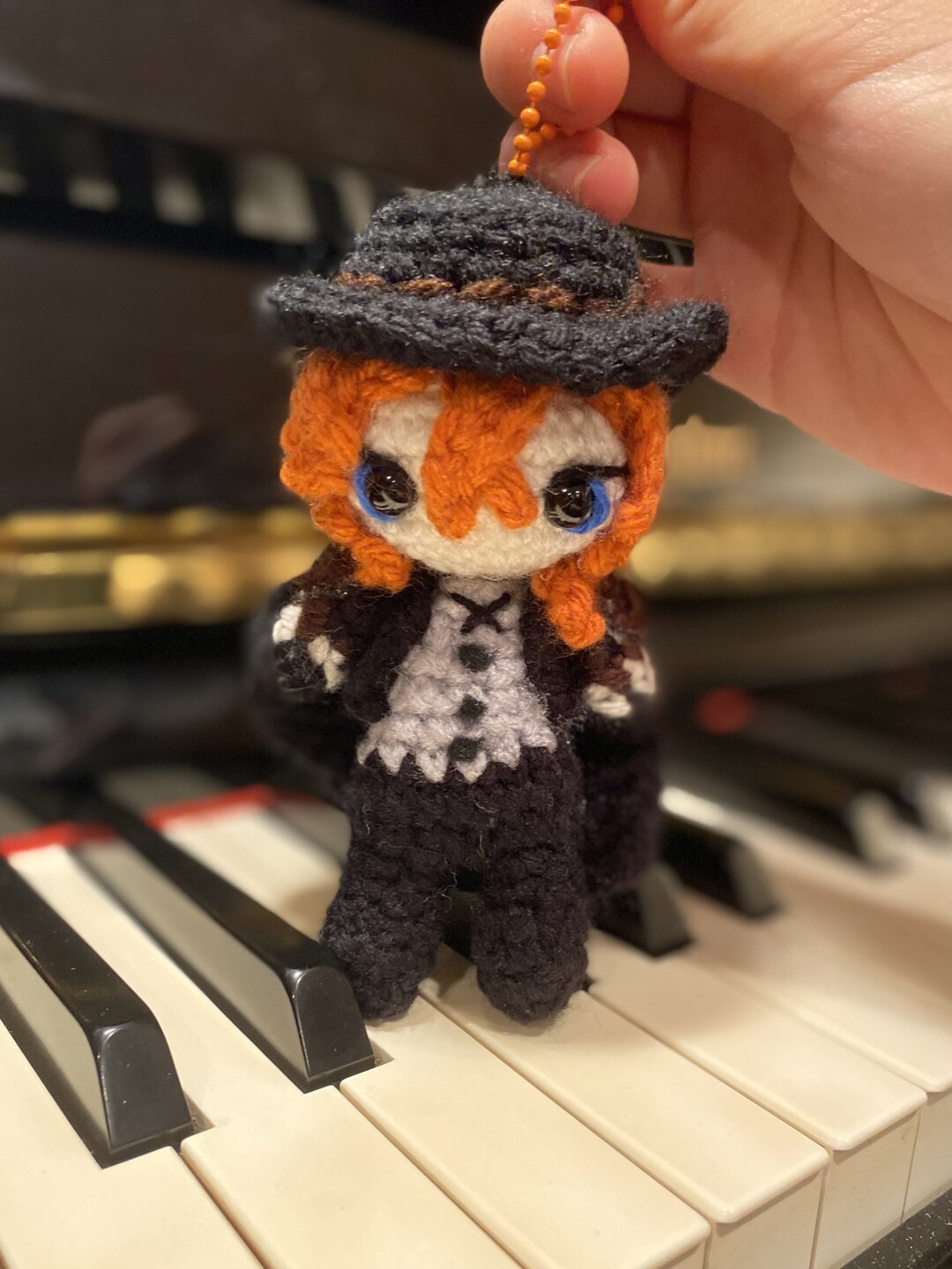PATTERN - Crochet Chuuya Keychain Amigurumi - Etsy