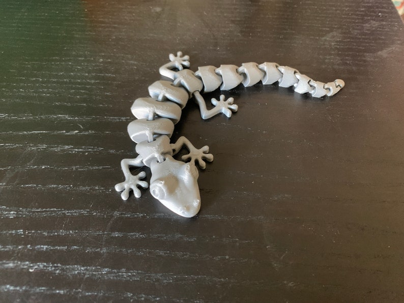 Articulating Lizard 3d Printed Toy for Kids 3d Articulated - Etsy