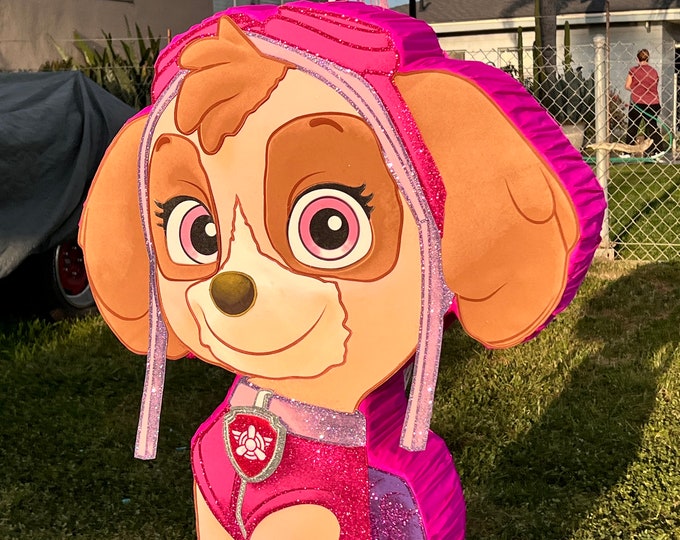 Skye Paw Patrol Piñata - Etsy