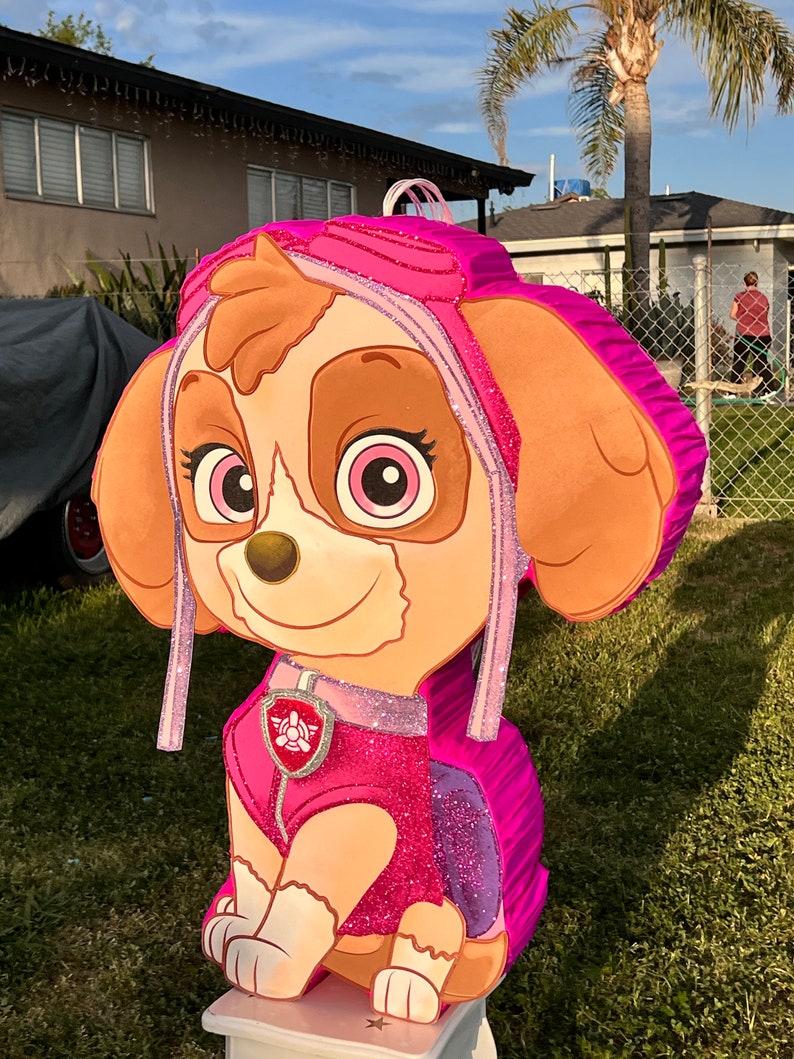 Skye Paw Patrol Piñata - Etsy