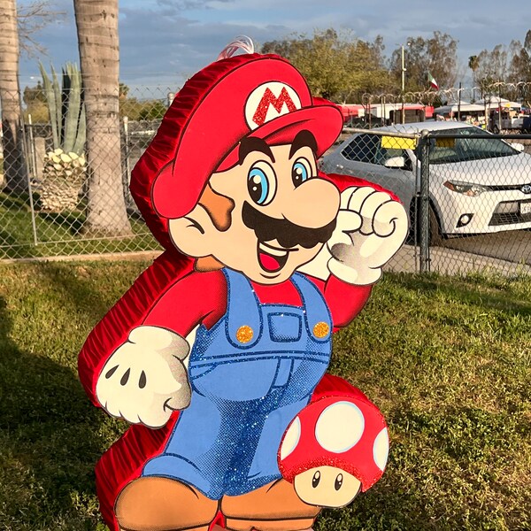 Mario Bros Pinata - Etsy