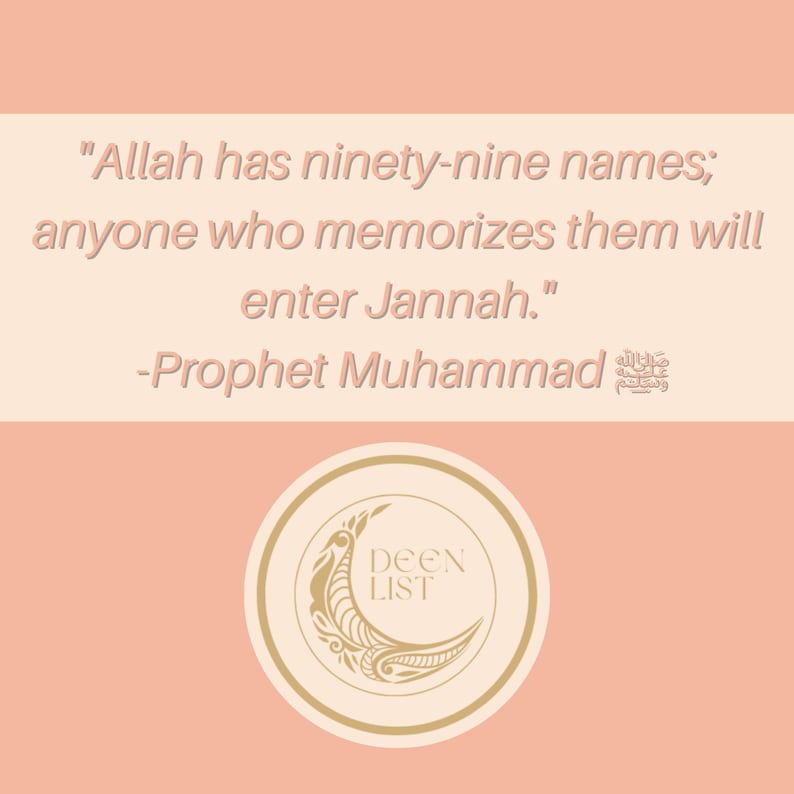 Islamic Journal | 99 Names of Allah Memorization | Muslim Girl Journal ...