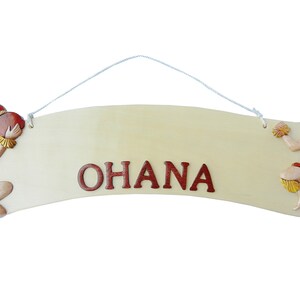 Hula Dancers Wooden Ohana Sign - Wood Signs - Etsy