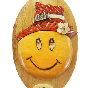 Smiley Face Aloha - Wooden Puzzle Box - Etsy