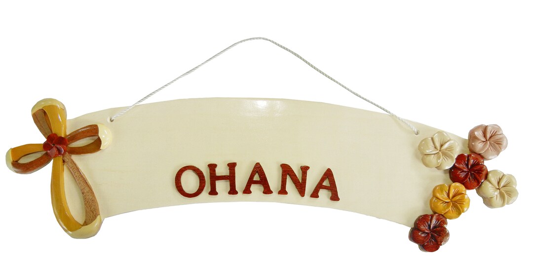 Cross Wooden Sign - Ohana Wood Signs - Etsy
