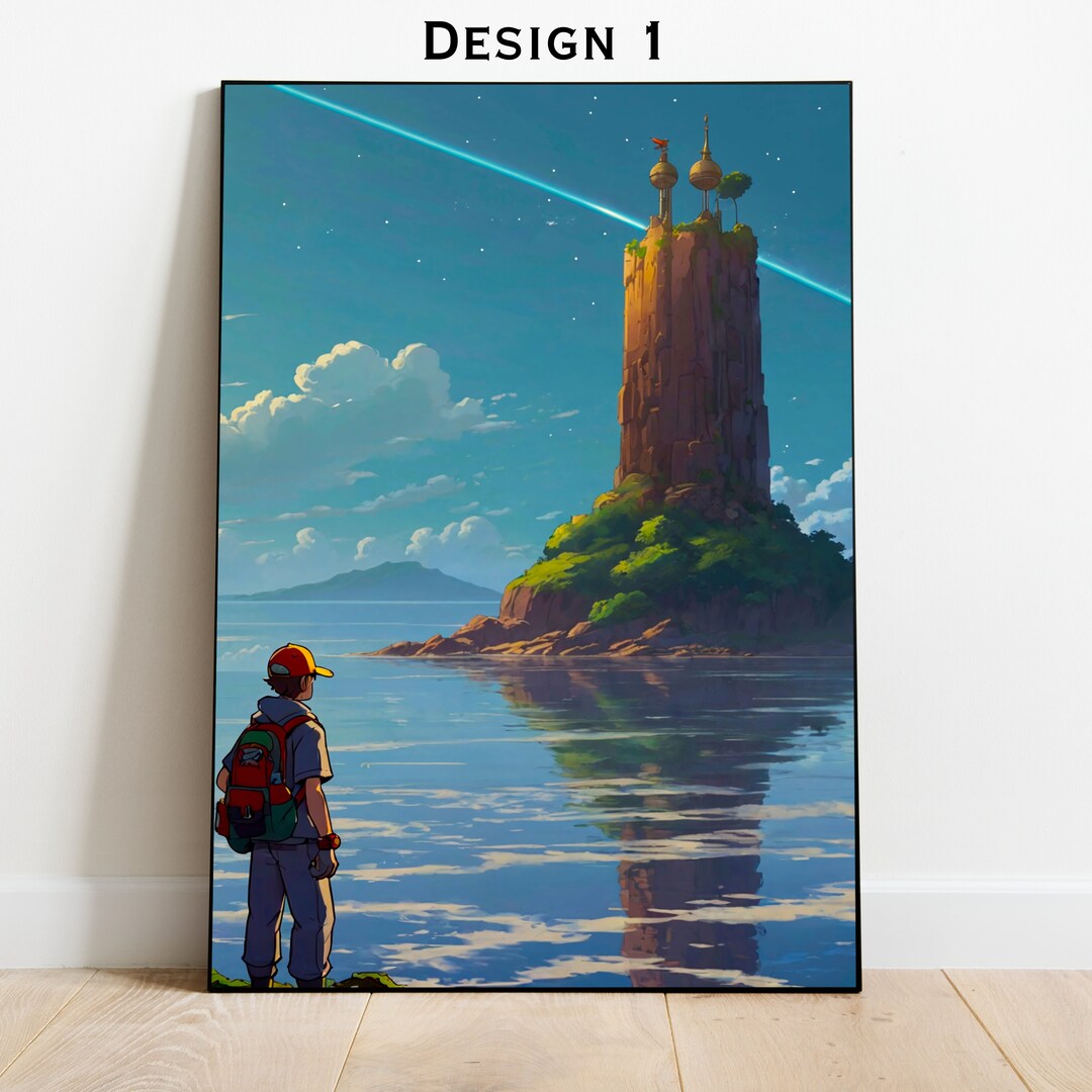 Sky Pillar premium Matte Vertical Posters - Etsy