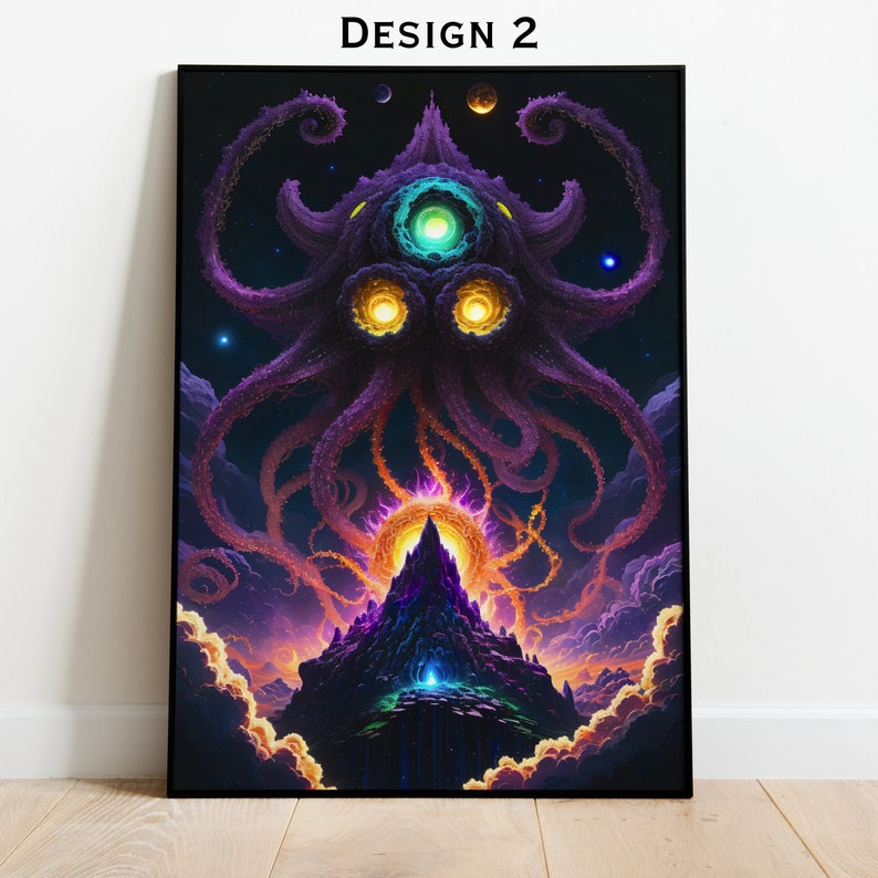 Azathoth, the Blind God (premium Matte Vertical Posters) - Etsy