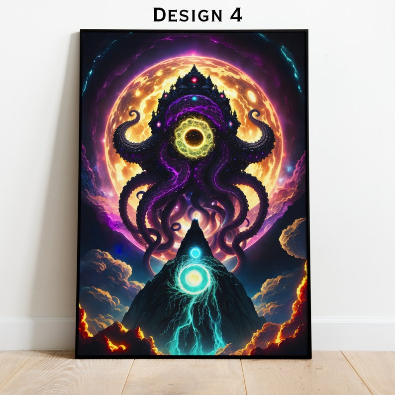 Azathoth, the Blind God (premium Matte Vertical Posters) - Etsy