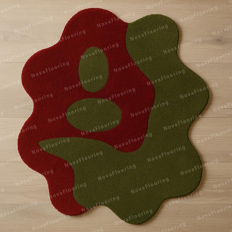 Scalloped Rug - Etsy