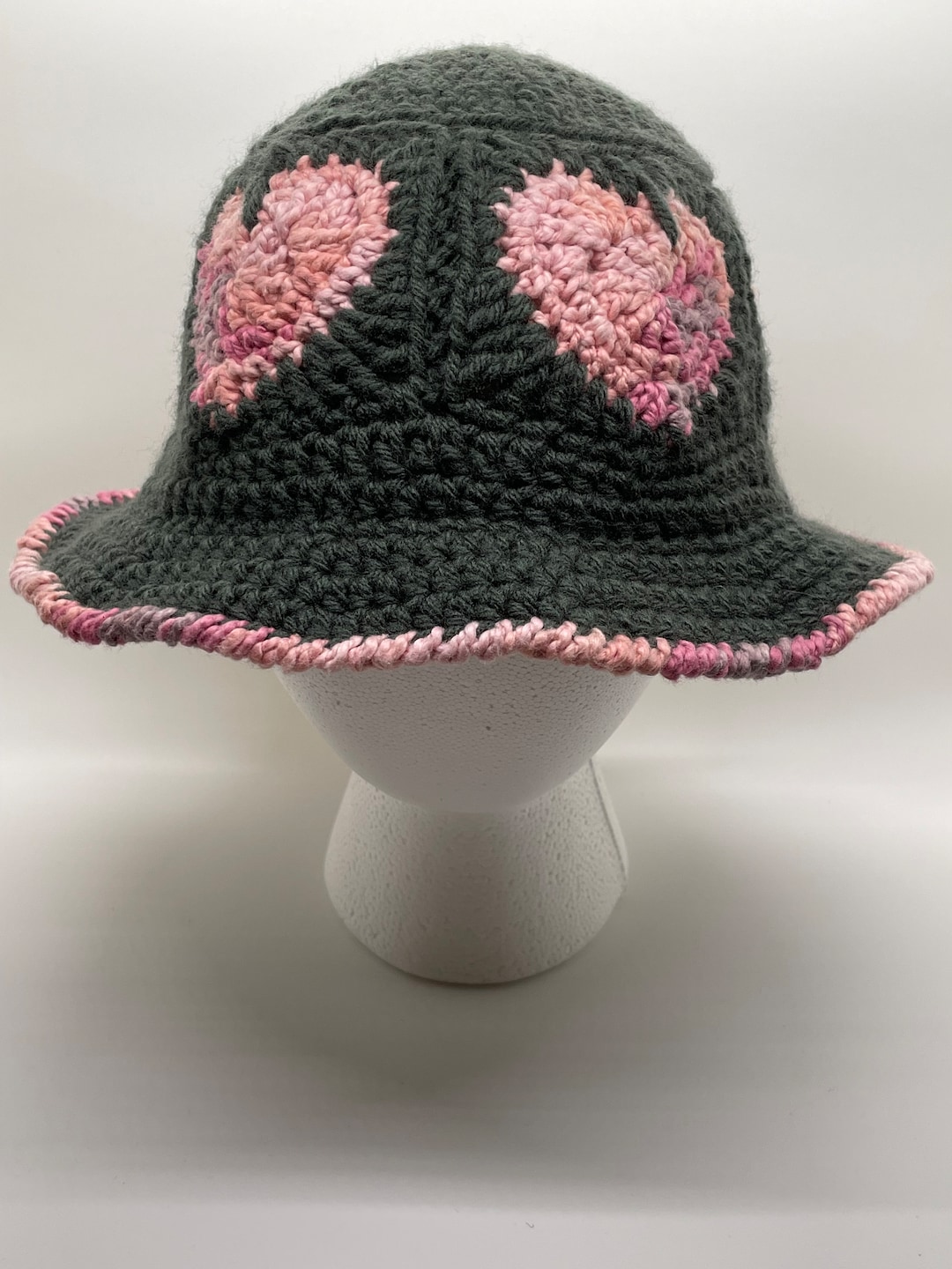 Little Heart Square Bucket Hat - Etsy