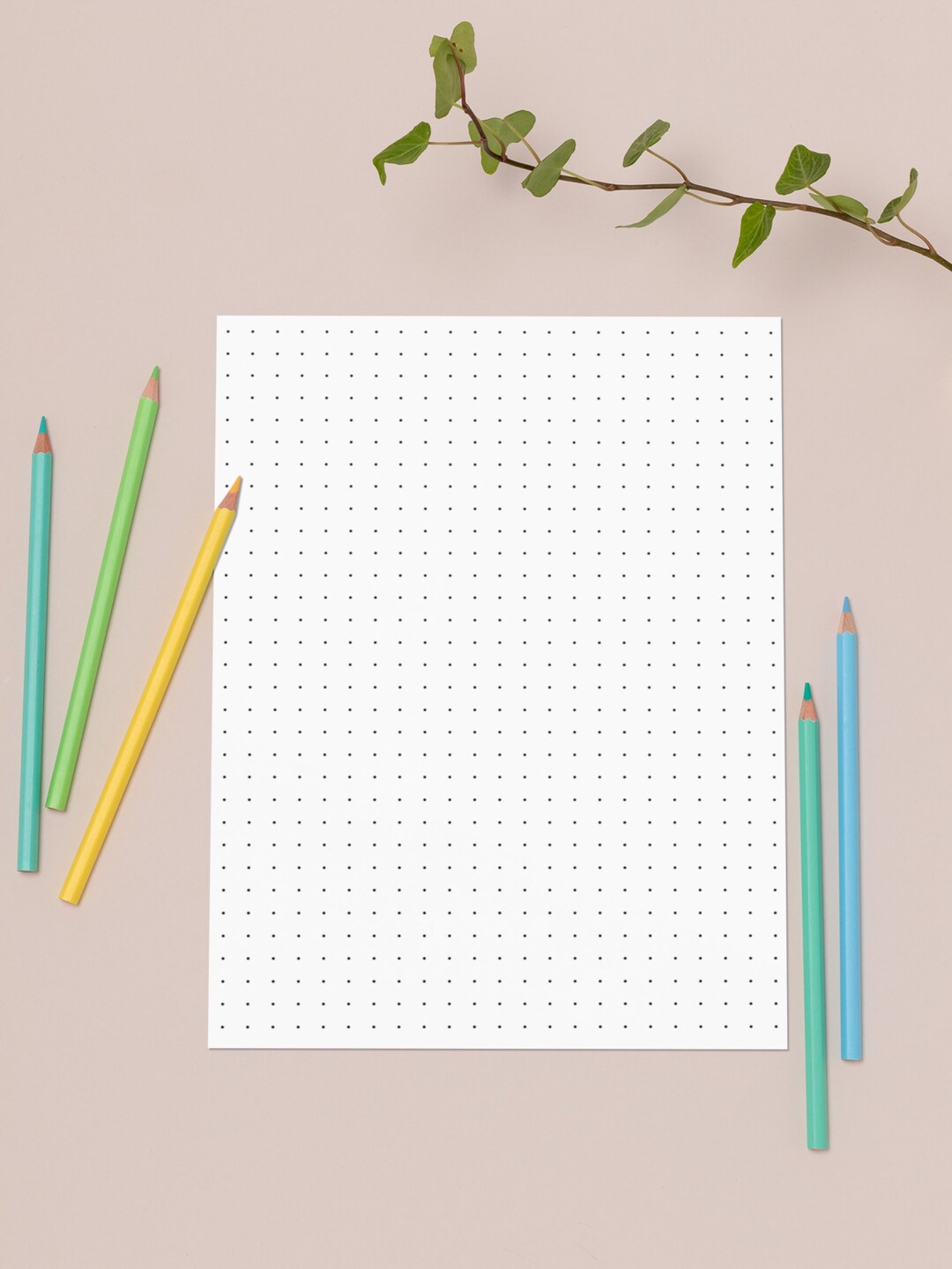 Multi-color Dot Grid Paper, Graph Paper, Printable - Etsy