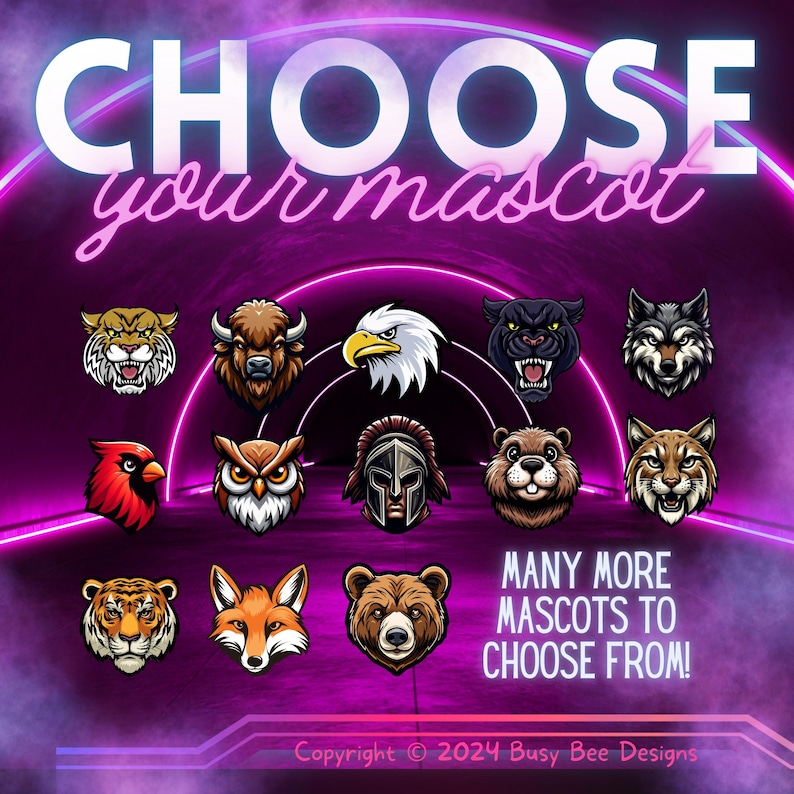 Custom Mascot Request (20+ Png's to Be Added to HS Mascot Bundle ...