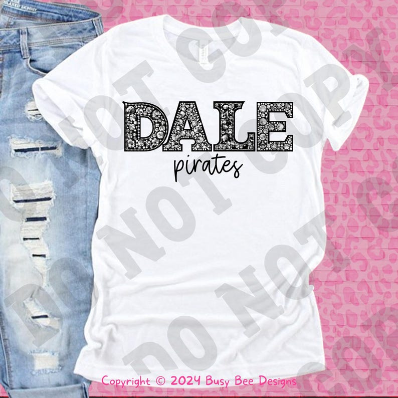 Custom Faux Rhinestone Team PNG Sublimation Screen Print DTF School ...