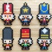Perler Bead Ornaments/magnets - Etsy