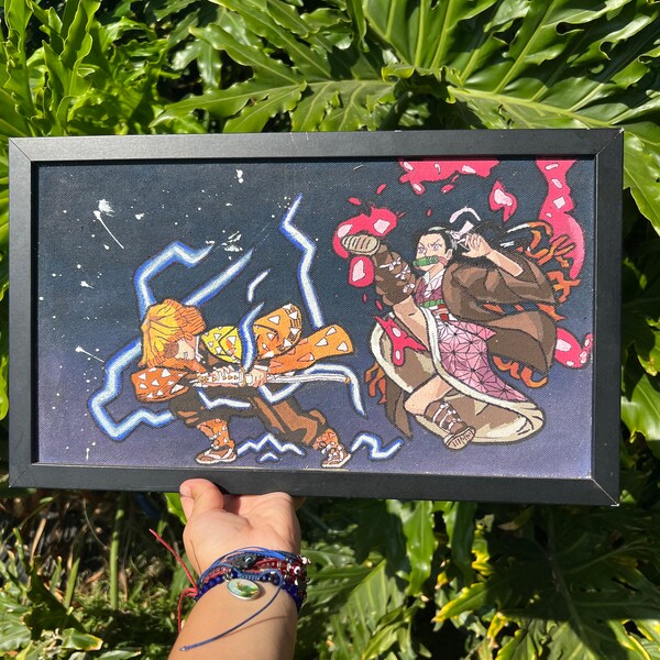 Demon Slayer Custom Drawing - Etsy