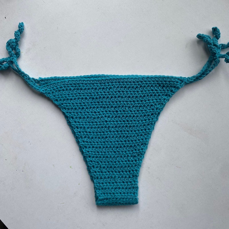 Blue Crochet Bikini - Etsy