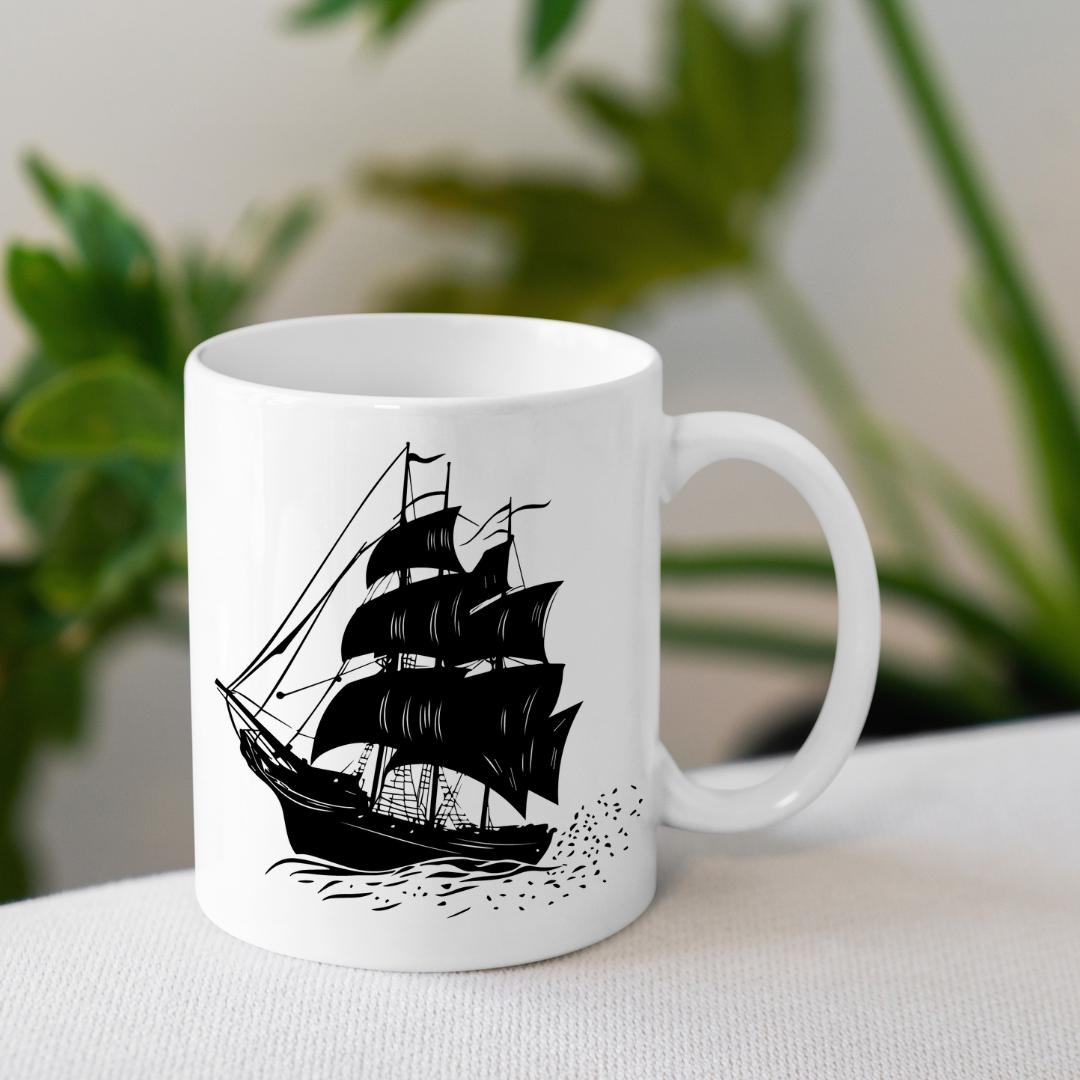 Sailing Ship SVG Bundle: 150 Nautical Pirate Designs (digital Download ...