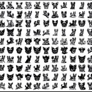 200 Chihuahua Designs Bundle | Cute Chihuahua Clipart Collection | PNG ...