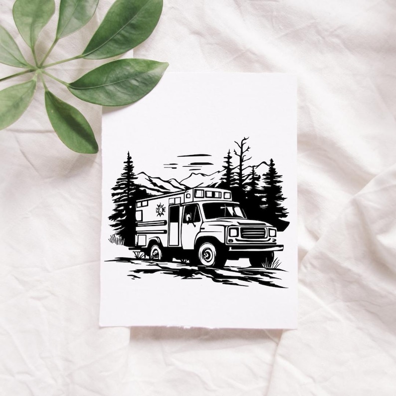 Ambulance Clipart Bundle: 100 EMT Vehicle Designs (SVG, PNG) - Etsy