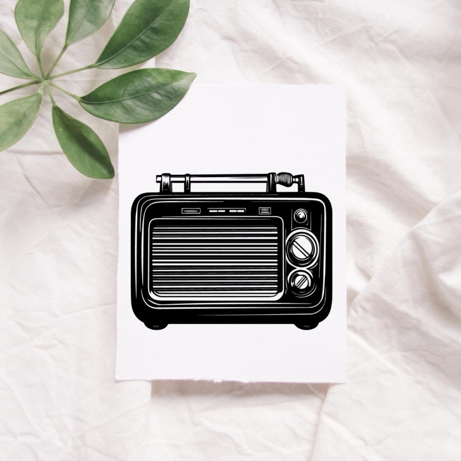 Vintage Radio SVG Bundle, 100 Retro Radio Clipart Designs in PNG SVG ...