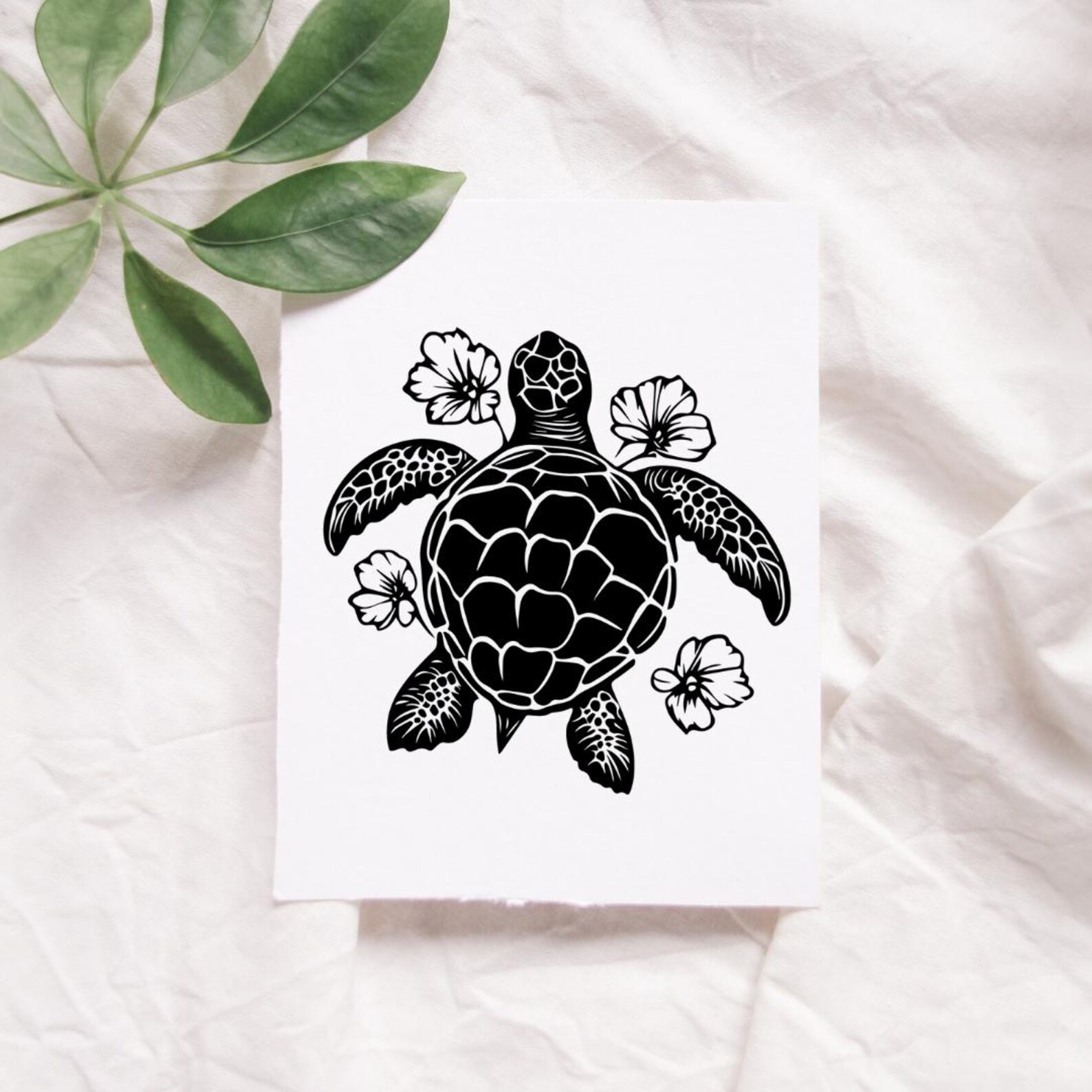 Sea Turtle SVG Bundle: 100 Ocean Animal Designs (PNG, Cricut ...