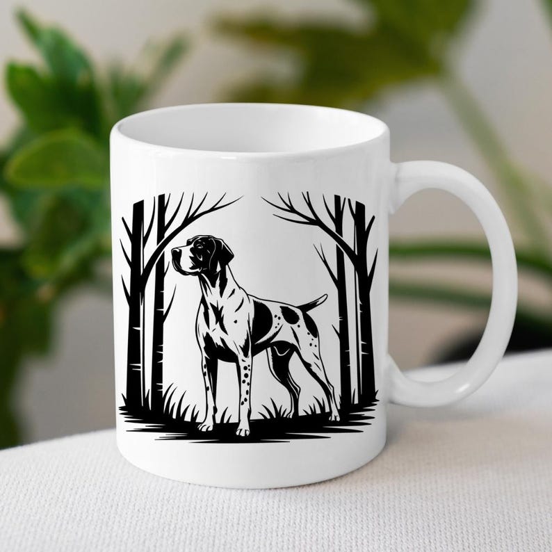 English Pointer Dog SVG Bundle: Hunting Clipart for Cricut (digital ...