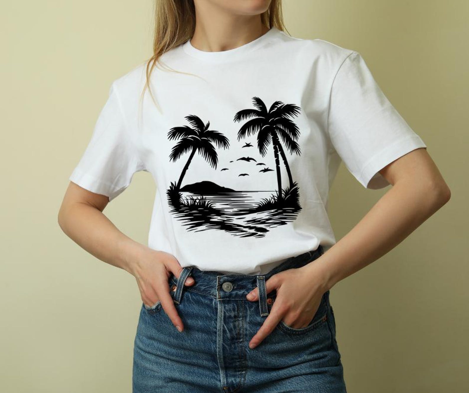 Beach Scene SVG Bundle: 100 Tropical Designs (digital Art) - Etsy