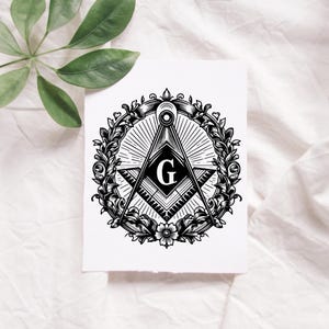 Masonic SVG PNG Design Bundle: Freemasonry Clipart - Etsy