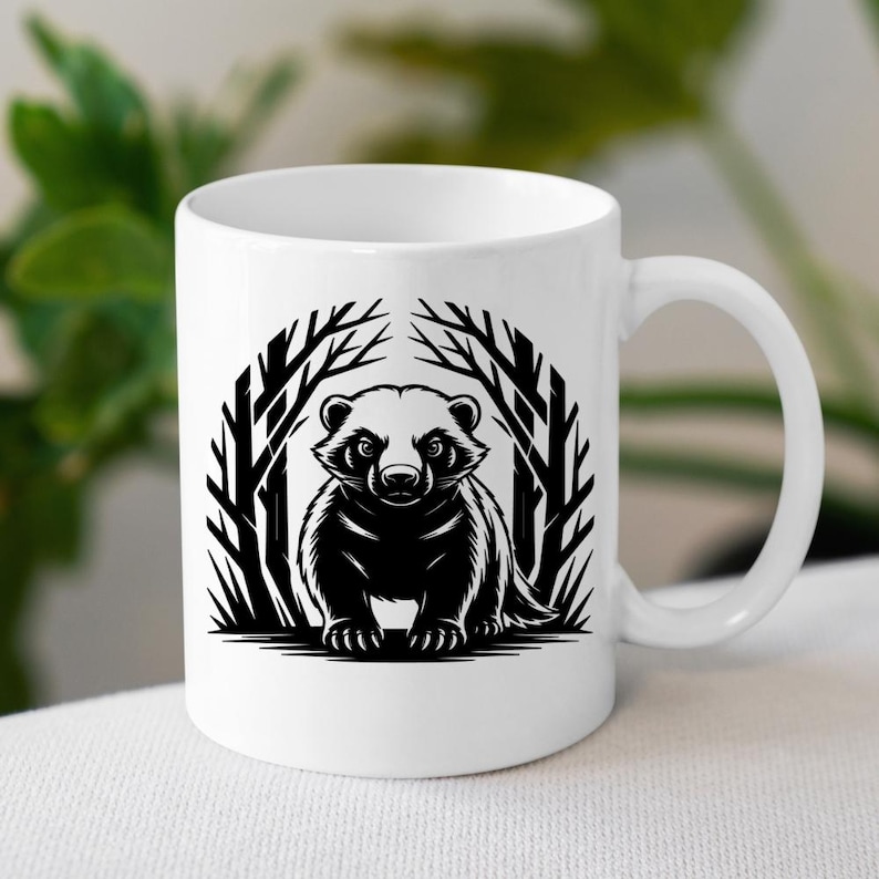 Honey Badger Clipart Bundle: 150 Fierce Animal Designs (SVG, PNG) for ...