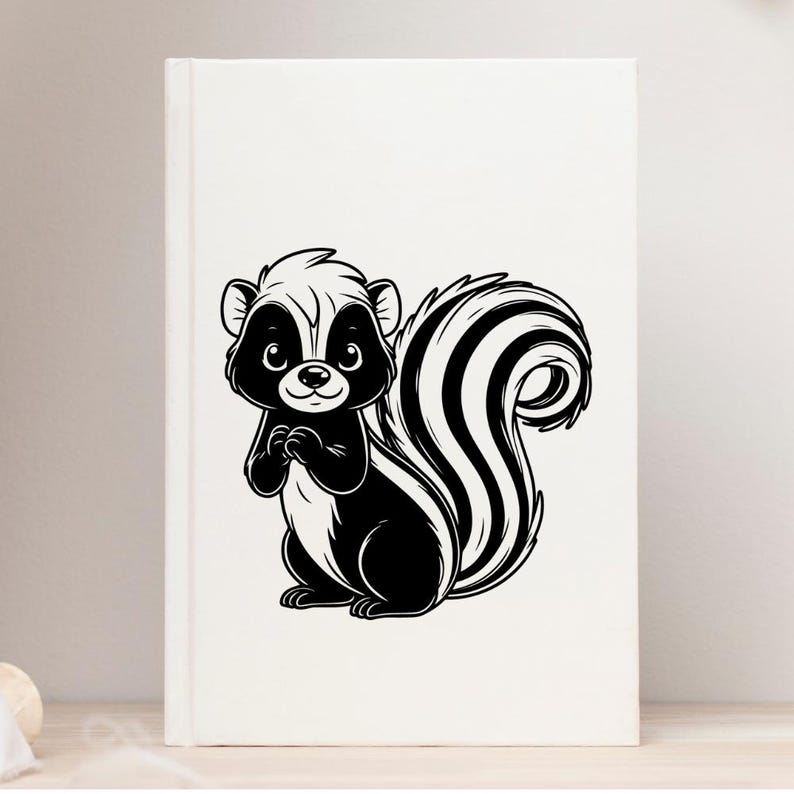 Skunk SVG PNG Design Bundle | Cute Skunk Clipart Collection for Kids ...