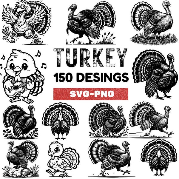 Turkey Head Svg - Etsy
