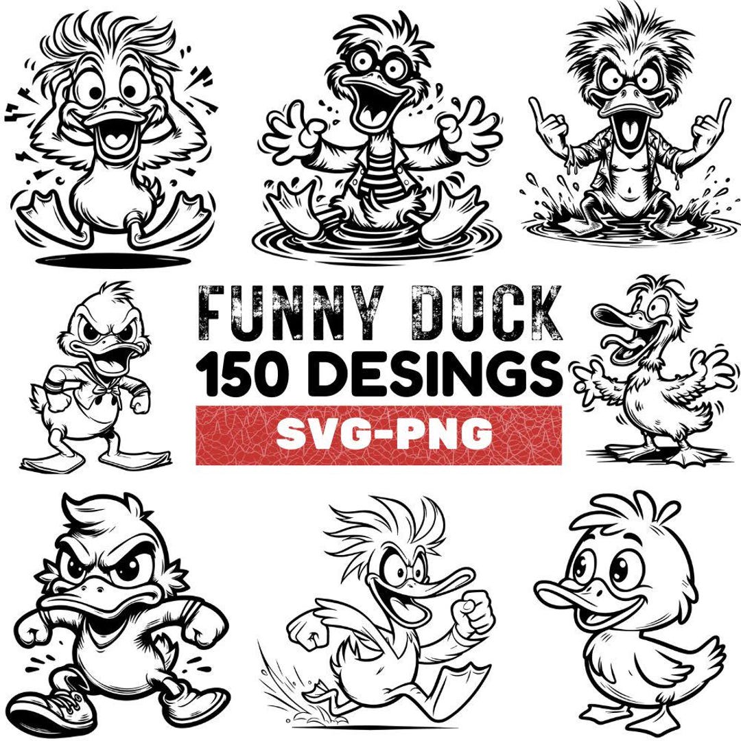 Funny Bison SVG PNG Design Bundle | Cute Cartoon Bison Clipart for Kids ...