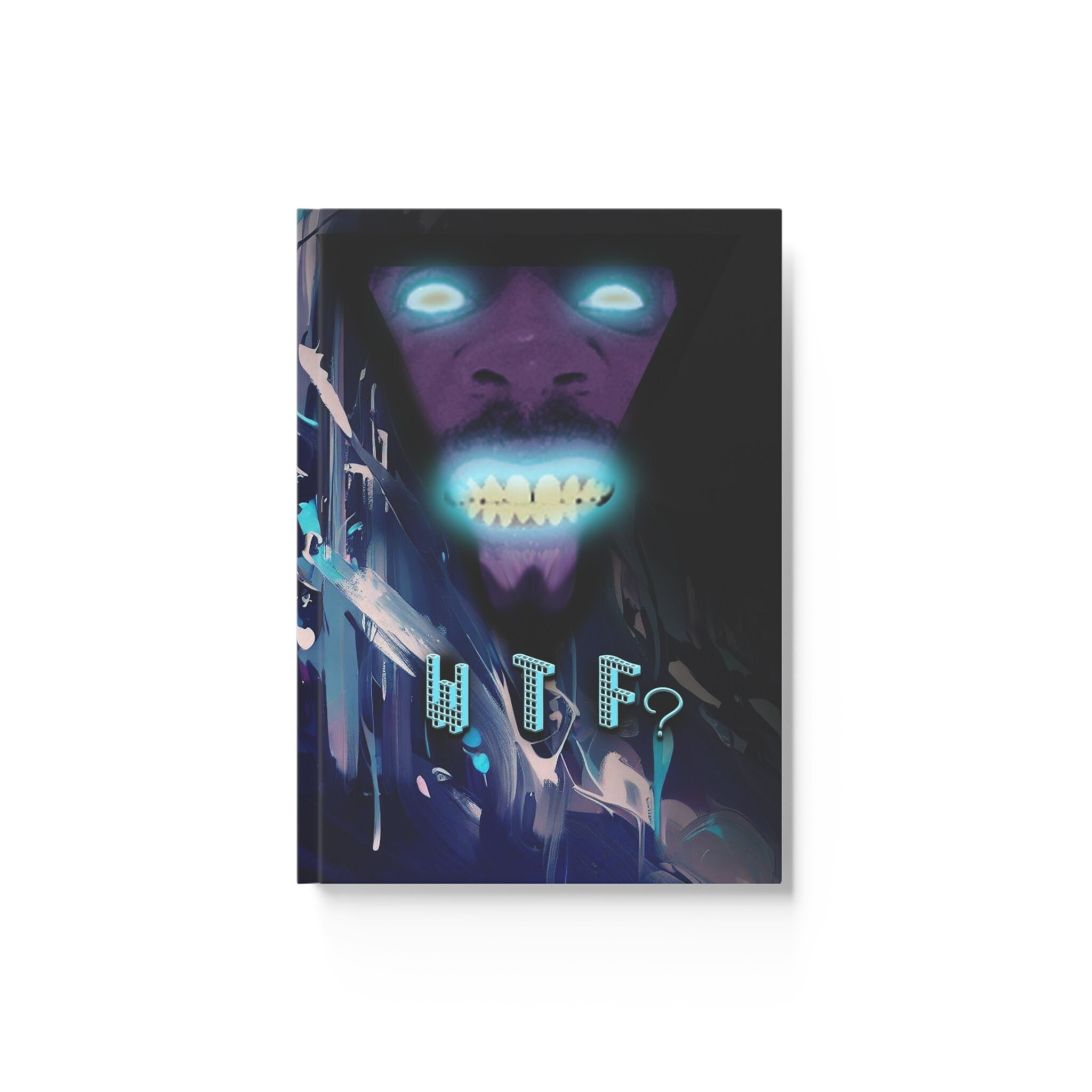 Personalized Journal WTF Journal Neon Print Colors - Etsy